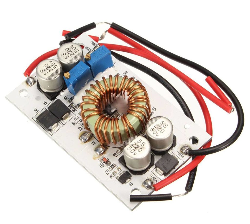 Модуль DC/DC преобразователя вверх 9-48Вольт в 10-50Вольт 10Ампер ...