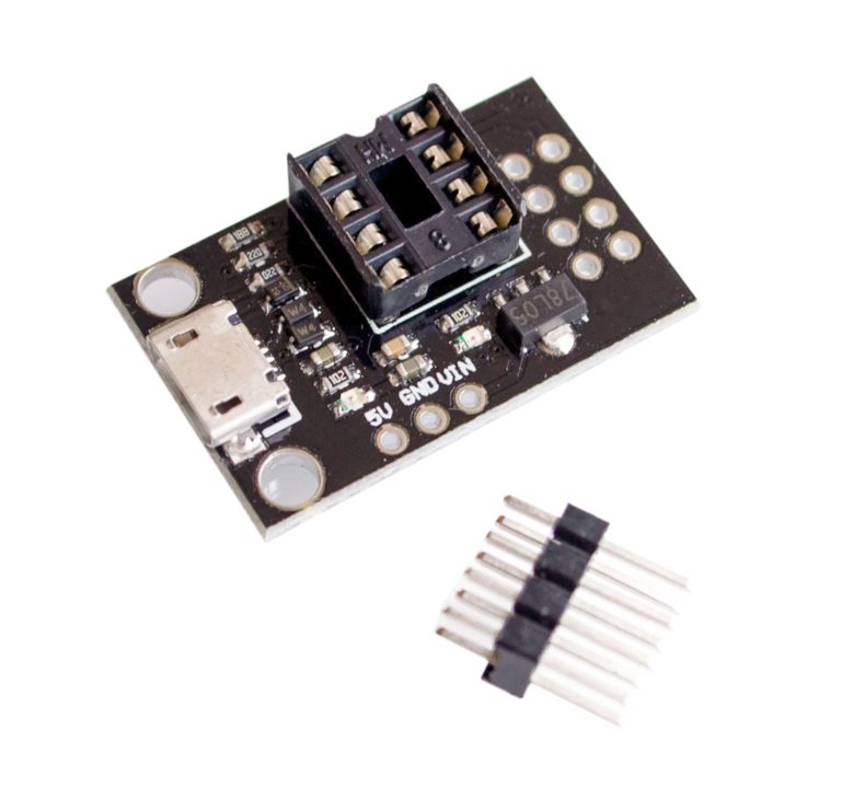 Программатор ATtiny85 ATmel (13A, 25, 45, 85) MicroUSB - Из личного ...